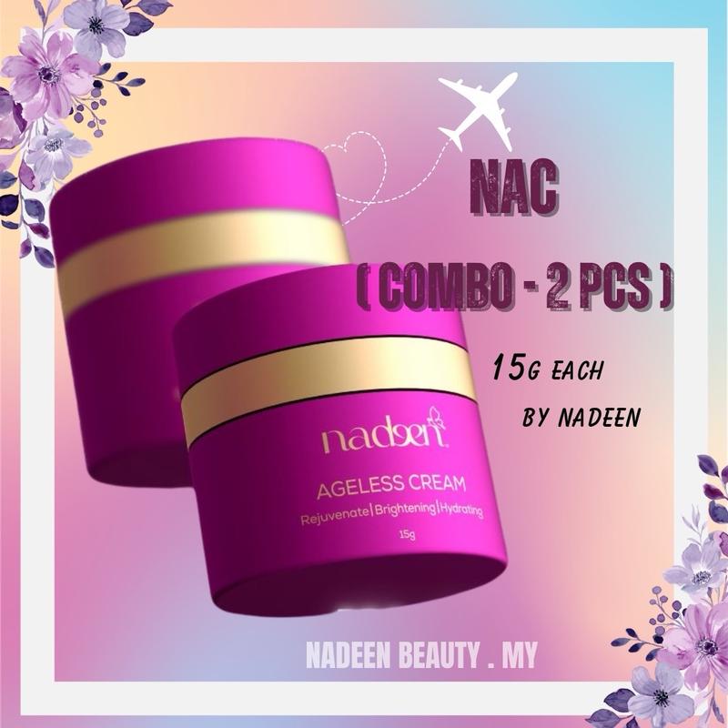 NAC Nadeen Ageless Cream & AFC ( Ageless Facial Cleanser ) & - TikTok ...