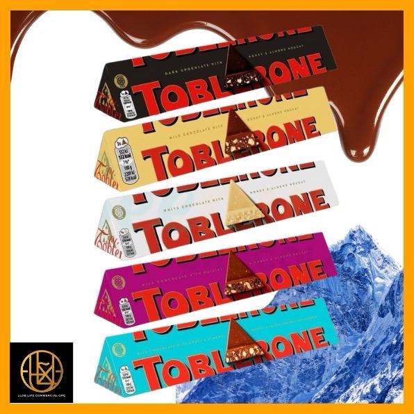 TOBLERONE 100G (ORIGINAL, MILK CHOCOLATE, DARK CHOCOLATE AND - TikTok ...