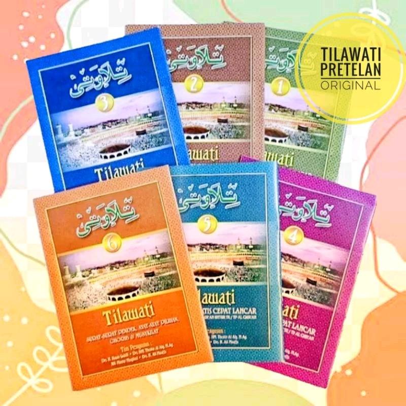 Buku Tilawati Jilid 1 sampai 6 Pretelan Soft Cover - Shop | Tokopedia
