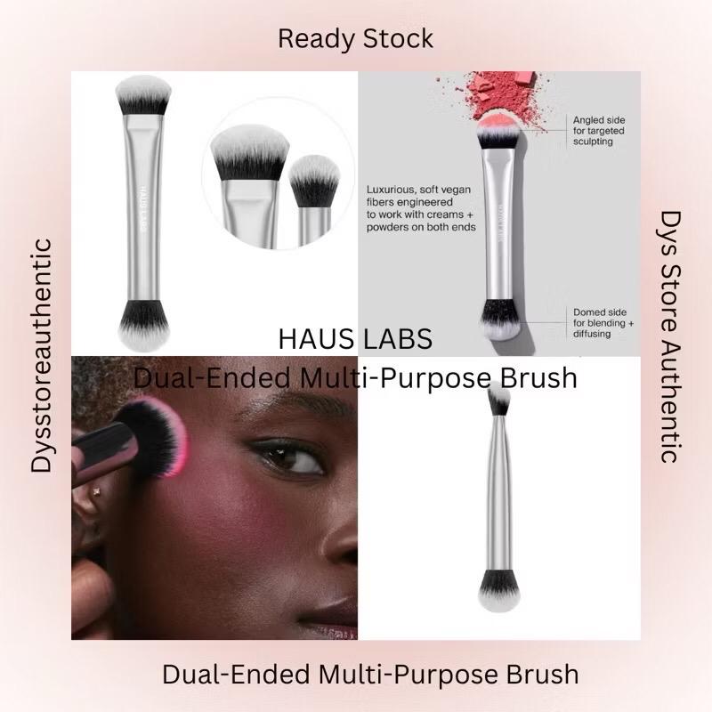 READY STOCK HAUS LABS Dual-Ended Multi-Purpose Brush - Shop | Tokopedia