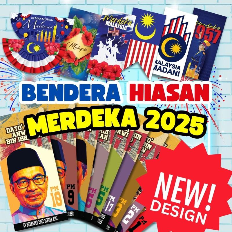 TBF Bendera Hiasan Merdeka Semarak Jalur Gemilang Madani Bunga - TikTok ...