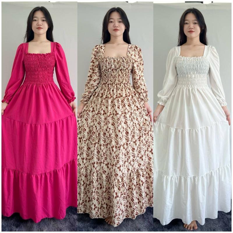 RISA LONG DRESS CASUAL DINNER DRESS 135CM - TikTok Shop Malaysia