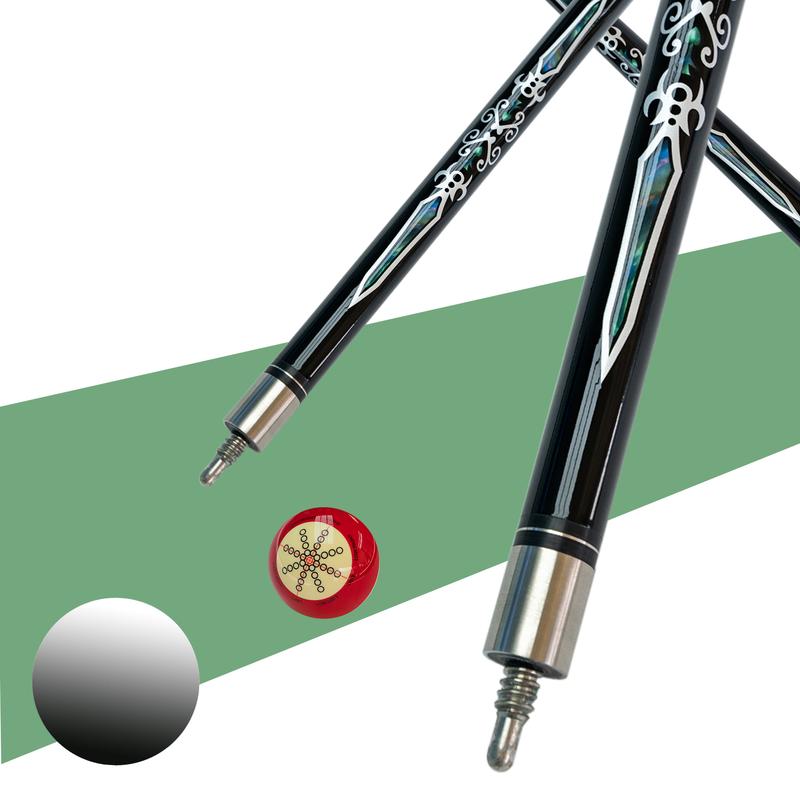 Professional 13mm Tip Carbon Pool Cue Stick with Classic Sword - TikTok ...