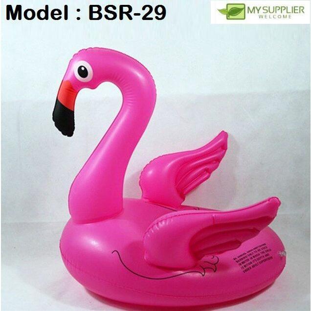 Inflatable Swimming Float Boat Goose Rose White Design 60*58cm - TikTok ...