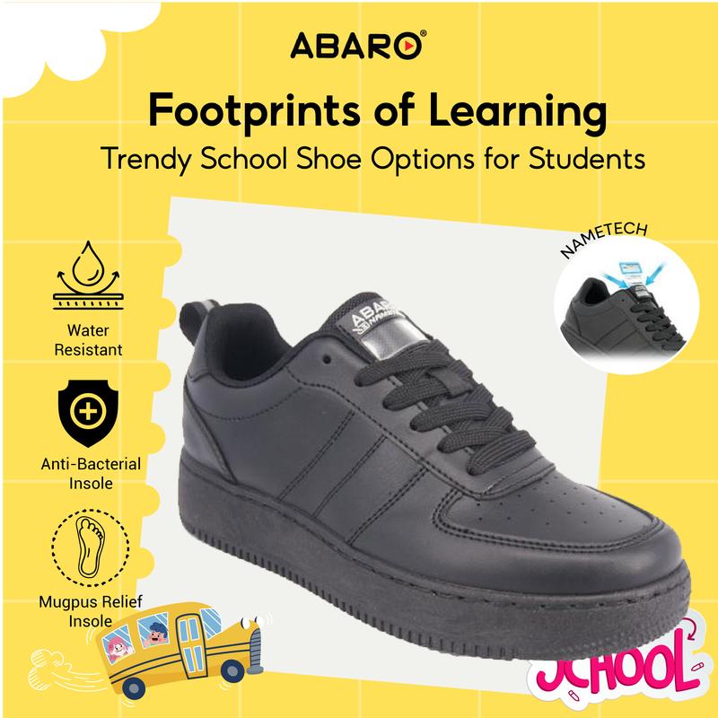 ABARO NameTech Shoes 7672N Sneakers/Secondary school/School Shoes/Kasut - TikTok Shop Malaysia