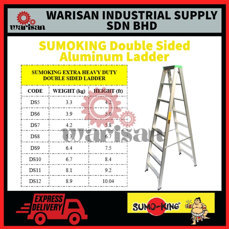SUMOKING EXTRA HEAVY DUTY DOUBLE SIDED LADDER 5 , 6 , 7 , 8 - TikTok ...