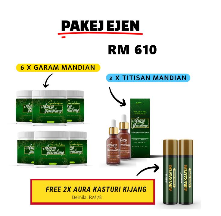 Mandian Aura Gemilang 7 Bunga (21 Days) x D2 Set garam bukit - TikTok ...