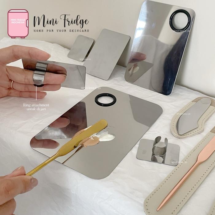 Jual [MINIFRIDGE] Mixing Palette Foundation Eyeshadow Palette Mix Set ...