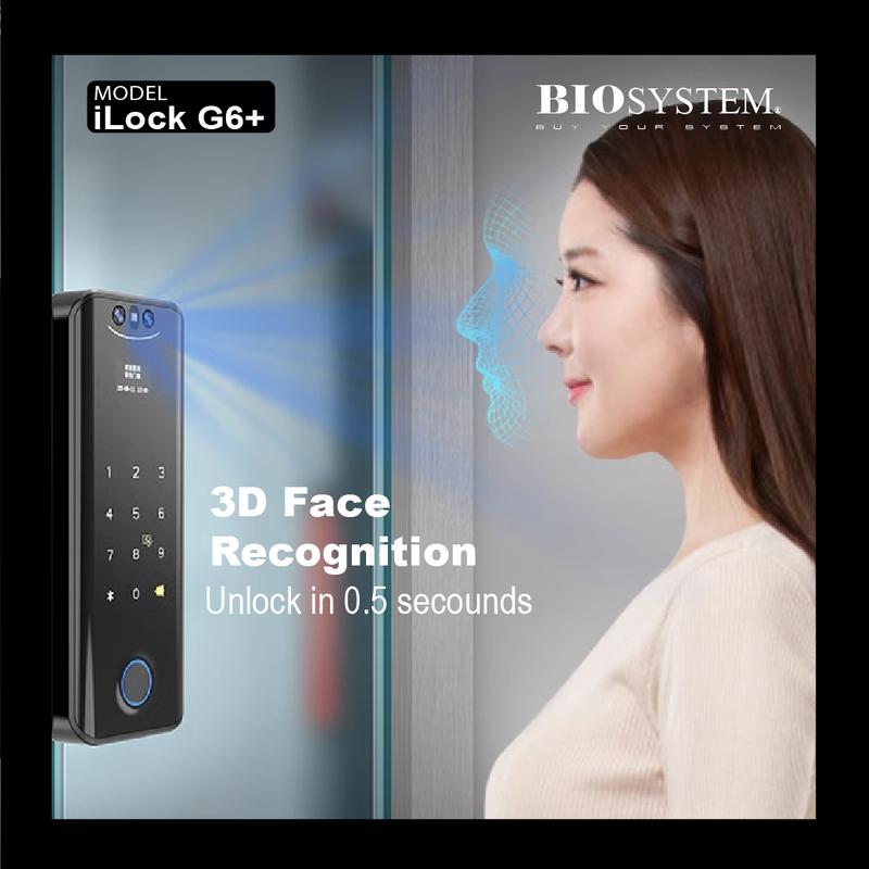 BIOSYSTEM ILOCK G6+ & ILOCK 9N (DIGITAL GATE LOCK & SMART ELECTRONIC - TikTok Shop Singapore