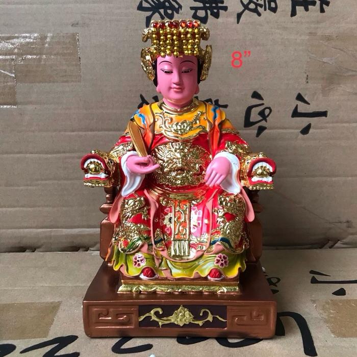 Jual Patung dewi laut macopo maco mazu tian shang sheng mu 8 inch ...