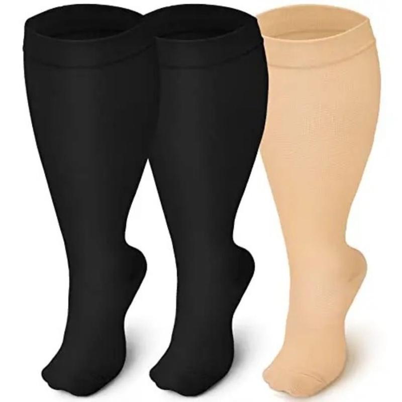 Comfortable Knee High Extra Wide Socks Soft Stretch Plus Siz - TikTok ...