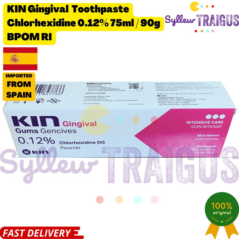 [PRE-ORDER] KIN Whitening Toothpaste Pasta Gigi 75ml / 95g BPOM RI ...