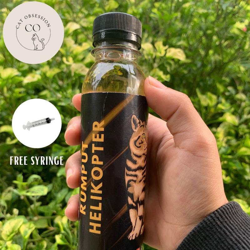 Rebusan Rumput helikopter untuk kucing natural immune suppor - TikTok ...