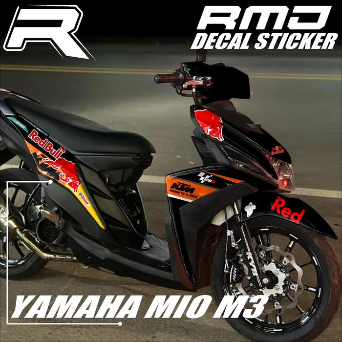 Promo (COD) TERBARU Decal Sticker Yamaha Mio M3 125 Full body - Stiker ...