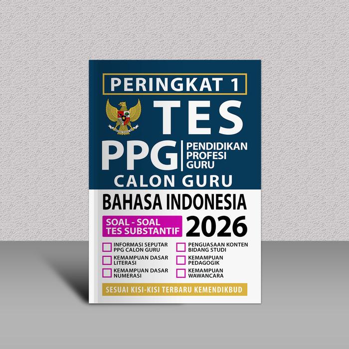 Promo Buku PPG Calon Guru Bahasa Indonesia 2026 - PPG Prajabatan 2026 ...