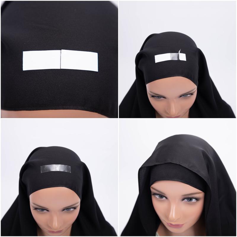 36pcs/set Hijab Tape Muslim Women Hijab Accessory Non-slip Undercap ...