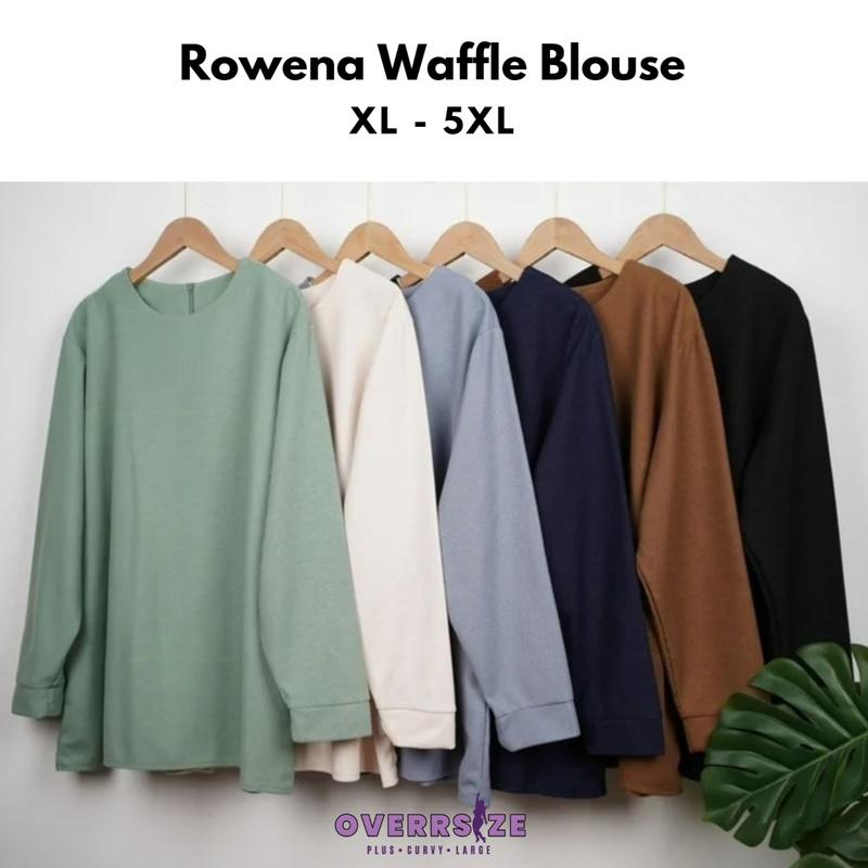 OVERRSIZE XL(42/44)-5XL(58/60) Plus Size Rowena Waffle T Shirt - TikTok ...