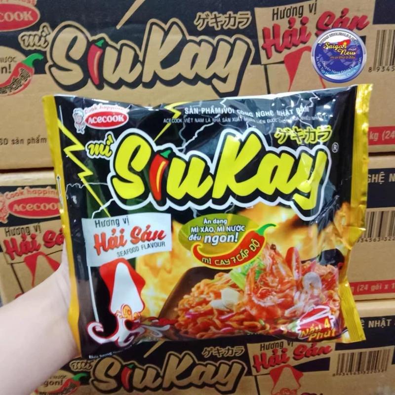 Mi Siu Kay Hai San / Bo Siukay Seafood/ Beef Instant Noodles - TikTok ...