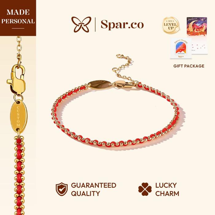 Promo Spar.co Gelang Tali Titanium Cantik Elegan benang rajut Pembawa ...