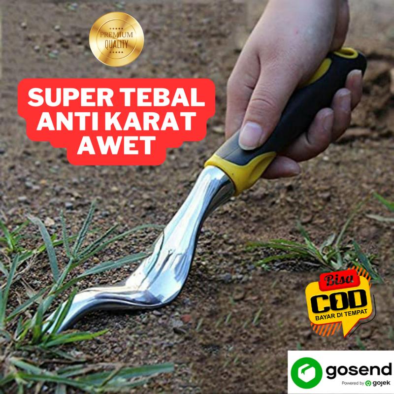 Alat Pencabut Rumput Liar Manual Akar Tanaman Taman Yellow - Shop ...