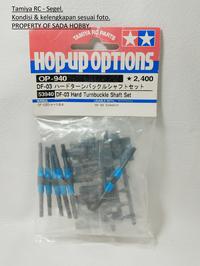 Jual Tamiya OP-940 53940 DF-03 Hard Turnbuckle Shaft Set - Kota ...