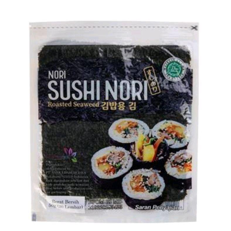SUSHI NORI ISI 5 LEMBAR 12.5G - Shop | Tokopedia