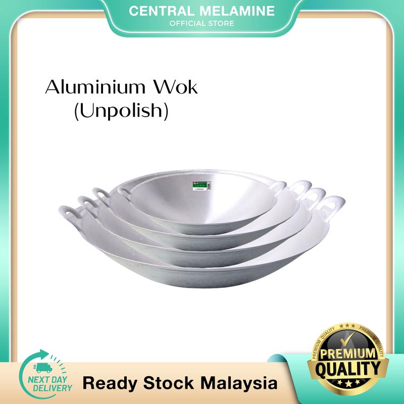 CENTRAL Kuali Aluminium (Unpolish) Saiz 8” hingga 11” / Kual - TikTok ...