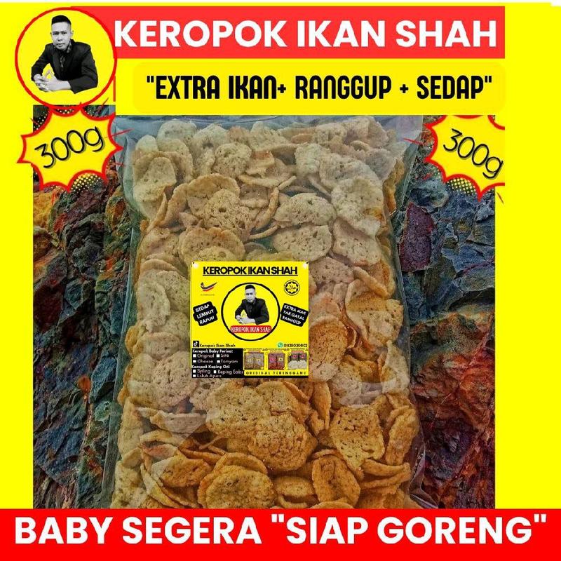 (1 PACK) KEROPOK BABY SEGERA (SEDAP NIPIS) - TikTok Shop Malaysia