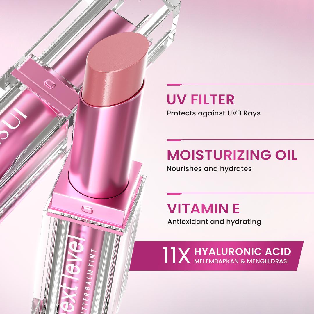 HANASUI Next Level Butter Balm Tint - Color Butter Balm Tinted Lip Balm ...