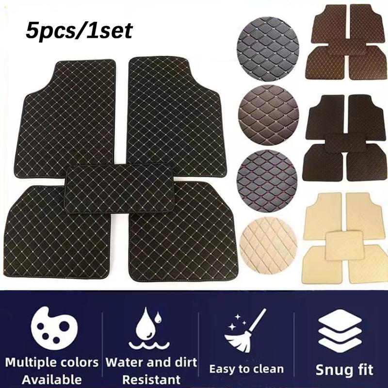 5pcs universal car floor mats are heat-resistant, waterproof - TikTok ...