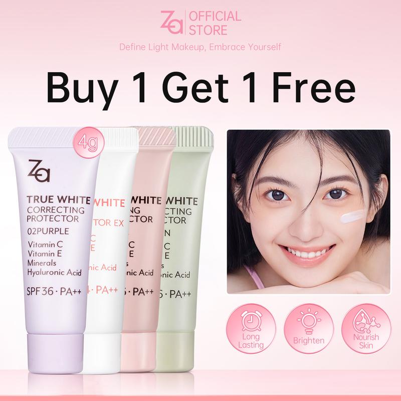 【Click To Order!!】Za Makeup Primer SPF 36/34 PA++ All Day Moisturizing ...