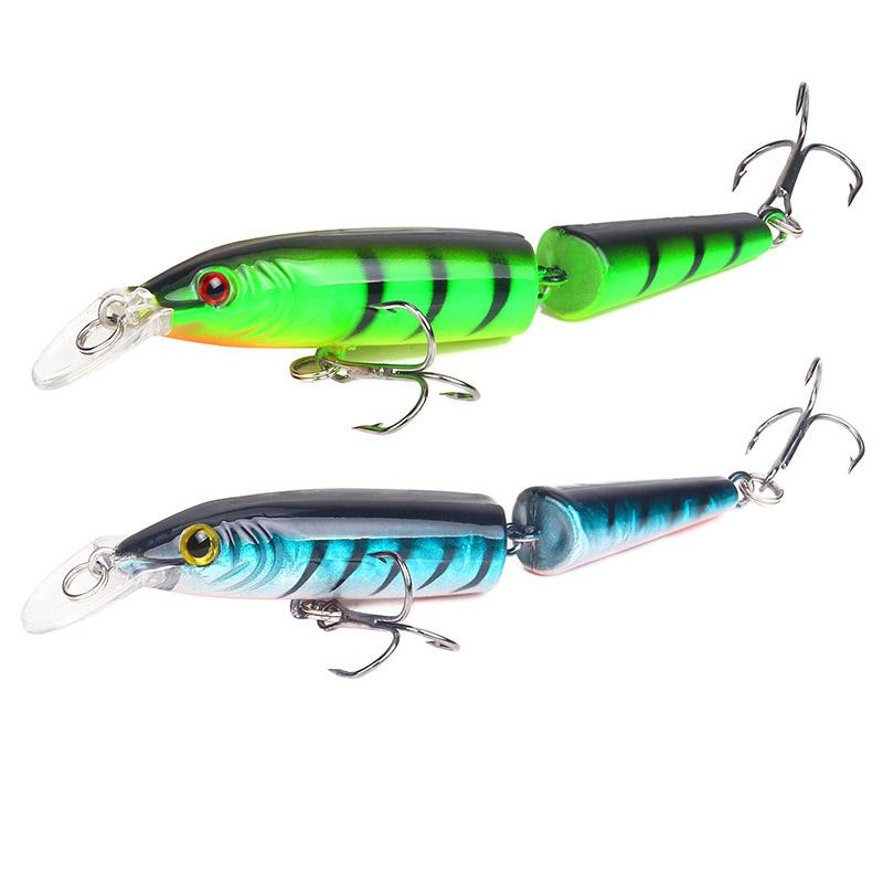 1Pc Minnow Fishing Lure Joint Bait 10.5cm 9g Simulated Hard Fishing ...