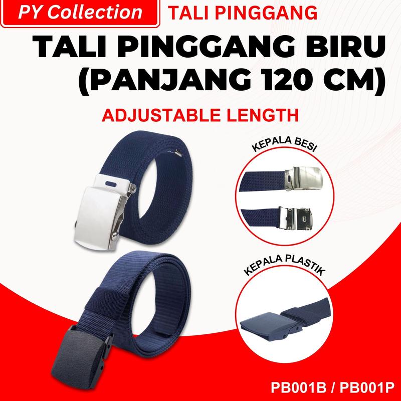 SCHOOL BELT / TALI PINGGANG SEKOLAH RENDAH - BIRU 120 CM 13 - TikTok ...