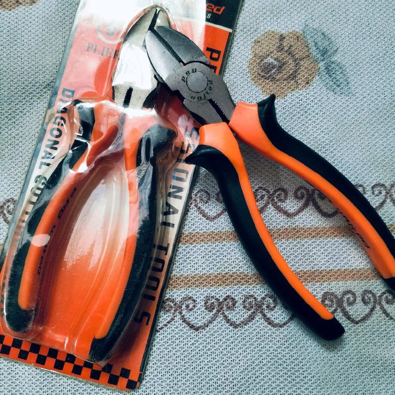 Tang potong/professional tools diagonal cutting pliers merk pro united ...