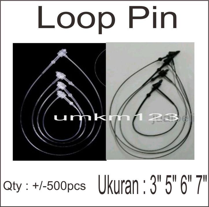 LOOP PIN/LOCK/STRING TALI PLASTIK LABEL/TALI HANG/TAG LOOP PIN - Shop ...
