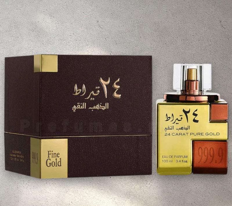 arabic Perfumes 24 Carat Pure Gold Eau de Parfum 100ml for men ...
