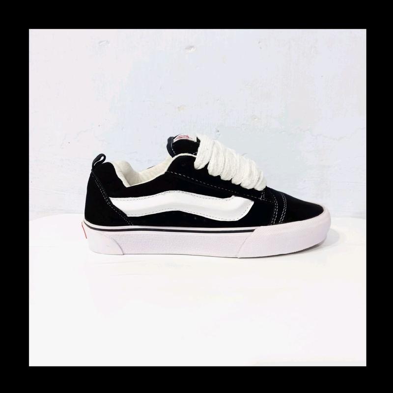 Knu Skool Hitam Putih, Sepatu Pria Wanita - Shop | Tokopedia