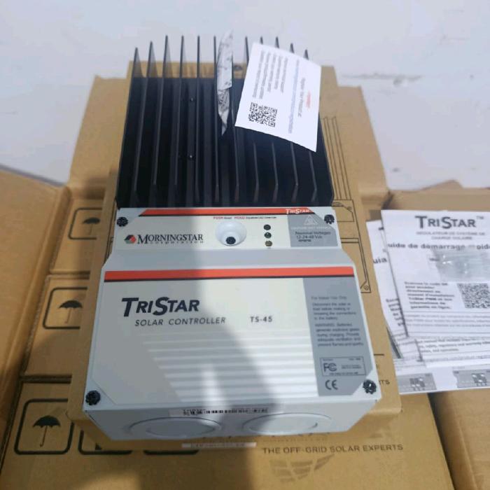 Jual Morningstar, TriStar, PWM Charge Controller TS45, 45A, 12/24/48VDC ...