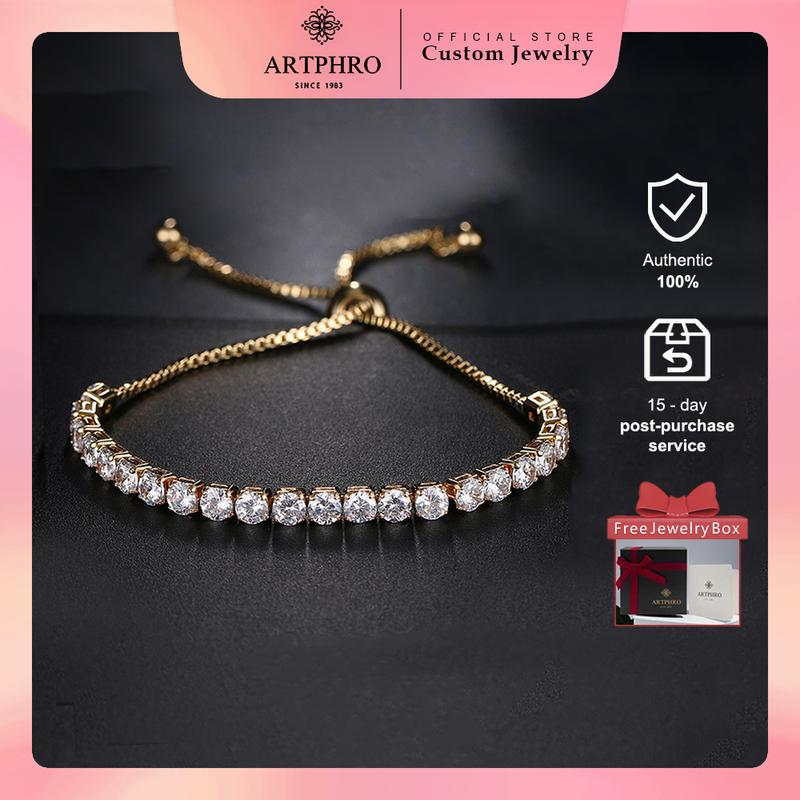 ARTPHRO Gelang Tenis Untuk Wanita, Hadiah untuk Teman Wanit - TikTok ...