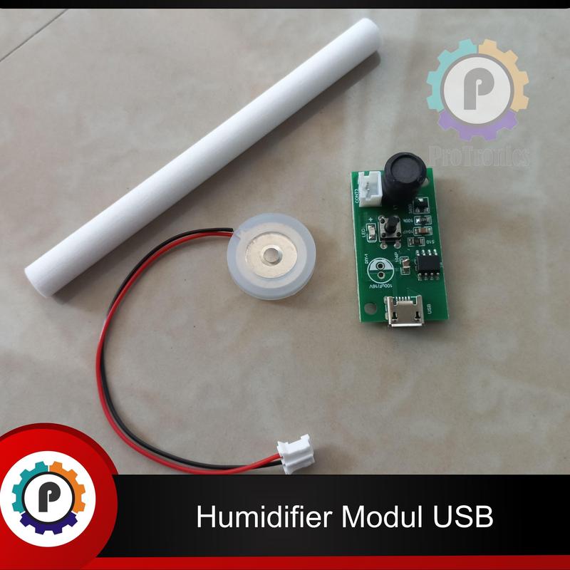 Modul Ultrasonic Atomizer Humidifier USB 5v Pembuat Kabut Mist Fogging ...