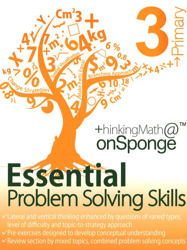 Primary 3 Essential Problem Solving Skills - Math Assessment Book - onSponge - TikTok Shop Singapore