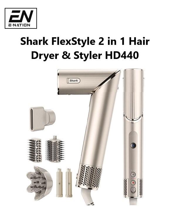 Shark FlexStyle 2 in 1 Hair Dryer & Styler HD440 (Export Set) - TikTok ...