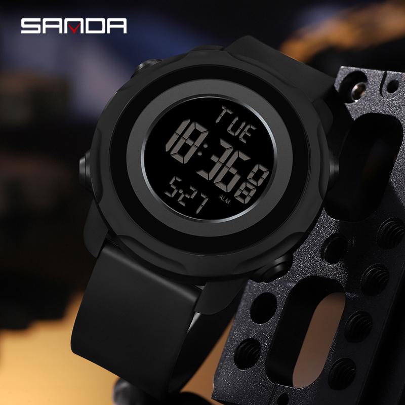 Jam Tangan Kuarza Lelaki, AW24 SANDA 6122, Fesyen, Reka Bentuk - TikTok ...
