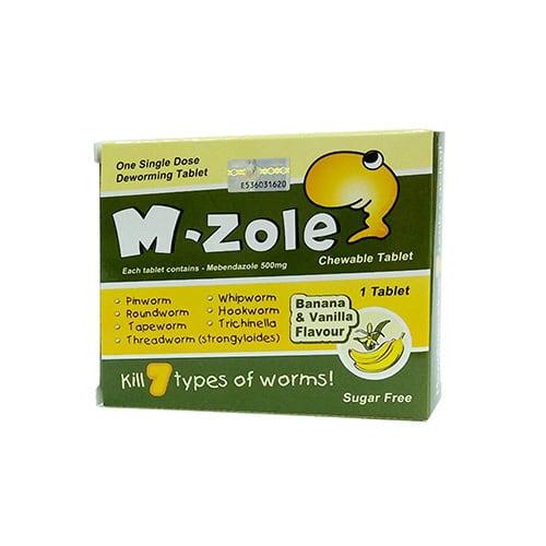 M-ZOLE SUGAR FREE 1 TABLET FLAVOUR BANANA - TikTok Shop Malaysia