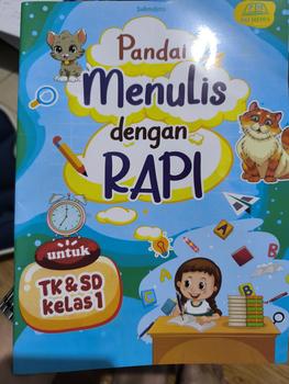 Buku Anak TK & SD Pandai Menulis Dengan Rapi // ORIGINAL - Shop | Tokopedia