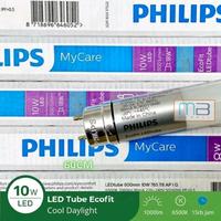 Jual Philips Led Tube Ecofit T8 10W 60cm 600mm Industrial 765 Putih ...