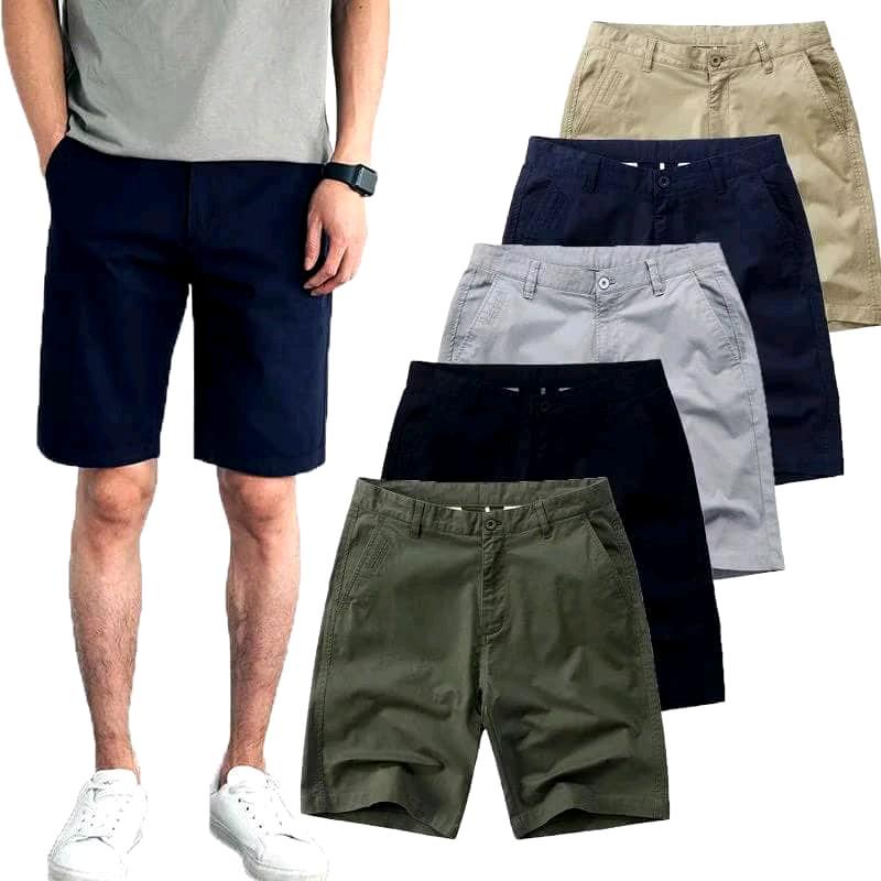 Men's Strechable Twill Short Pant Premium Quality - TikTok Shop Malaysia