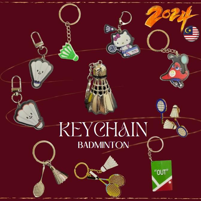 Mini Smash: Badminton Racket Keychain Delight - TikTok Shop Malaysia