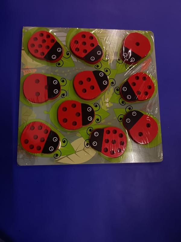 LADYBUG PUZZLE NUMBERS MATCHING - TikTok Shop Malaysia