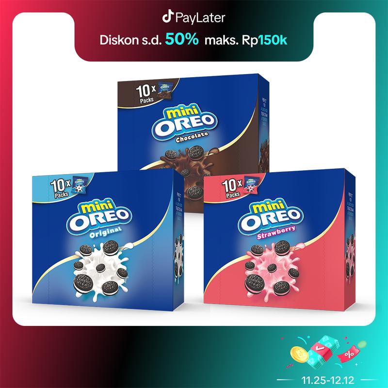 [PROMO BUNDLE] Oreo Mini Biskuit Pouch - Snack / Camilan - Shop | Tokopedia